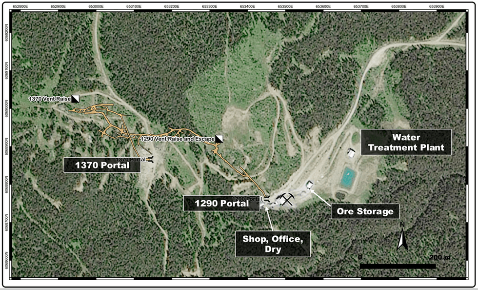 Blue Lagoon Resources Officially Opens Dome Mountain Gold Mine in ...
