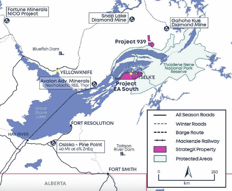 StrategX Discovers High-Grade Copper at East Arm, Great Slave Lake ...