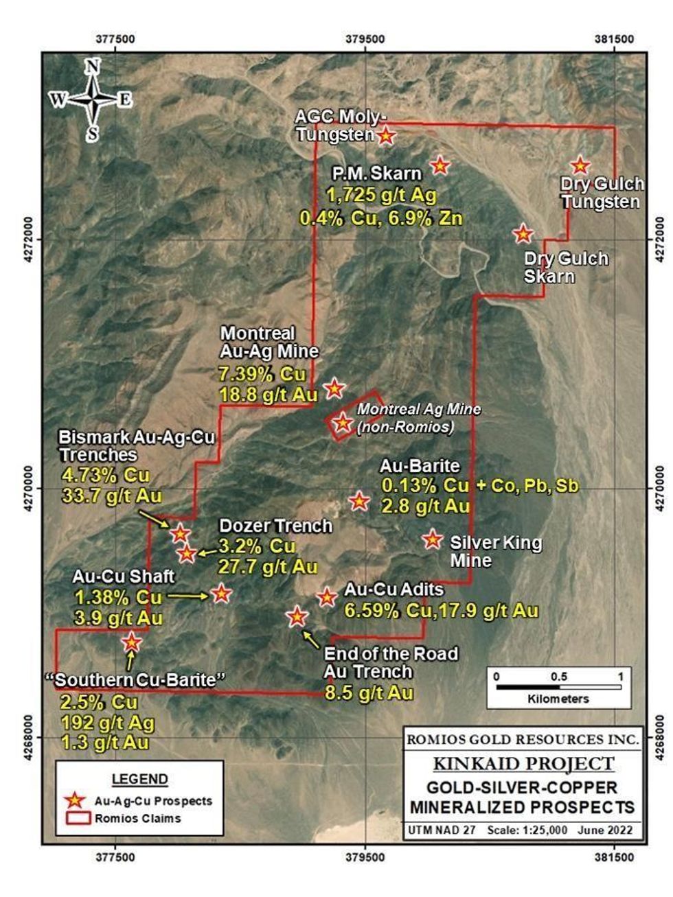 Romios Gold Identifies Major Geophysical Target Beneath Newly ...