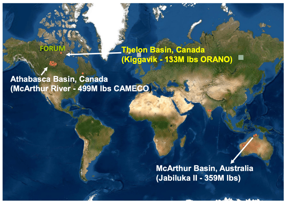 Forum Completes Drilling on Its Thelon Basin Uranium Project