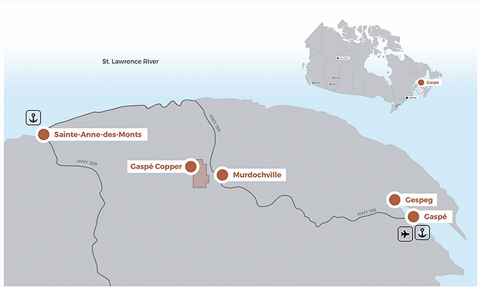 Osisko Metals Intersects 300 Metres Averaging 0.39% Copper at Gaspé ...